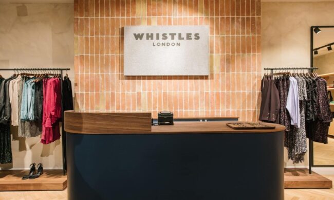 WHISTLES - Grant Fit Out